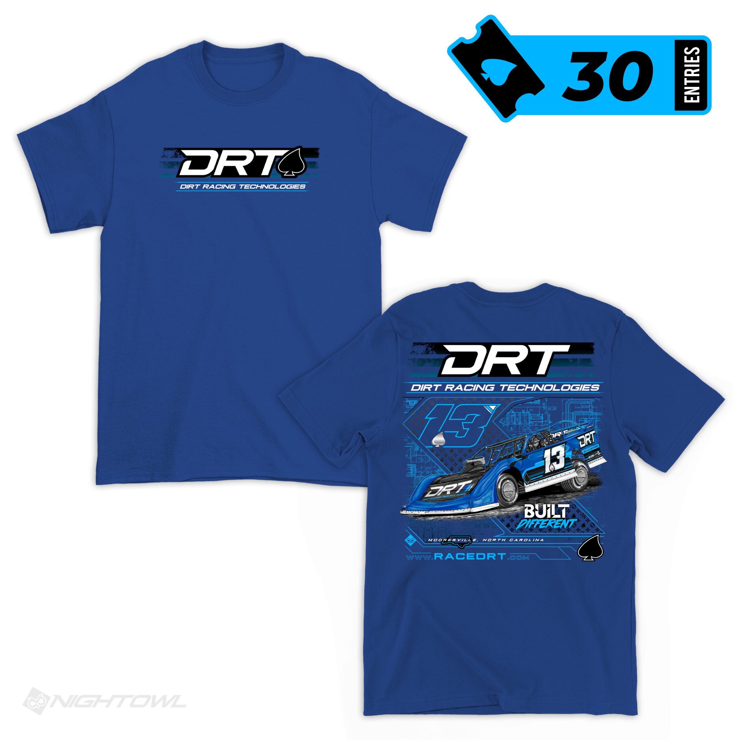 The “OG” DRT Race Shirt Royal – Race DRT